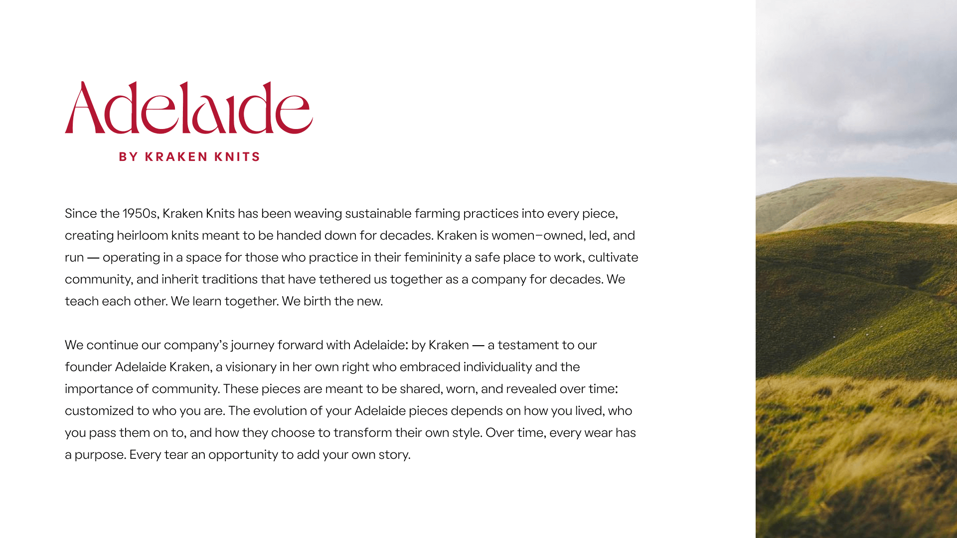 Adelaide – Hanna Carter